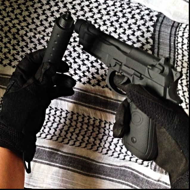 M9 Replica Toy Pistol, Hobbies & Toys, Toys & Games on Carousell