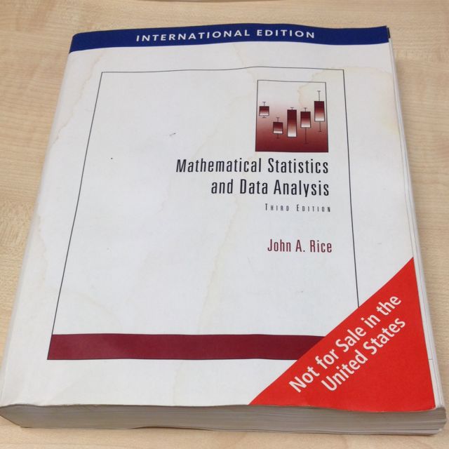 Mathematical Statistics And Data Analysis, Hobbies & Toys, Books ...