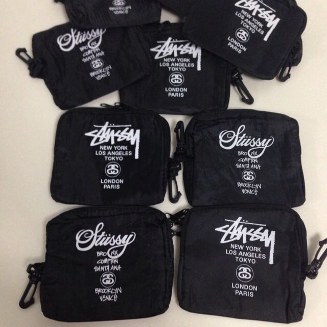 Instock Stussy Earpiece Pouch/Cigarette Pouch/Coin Pouch, Everything ...
