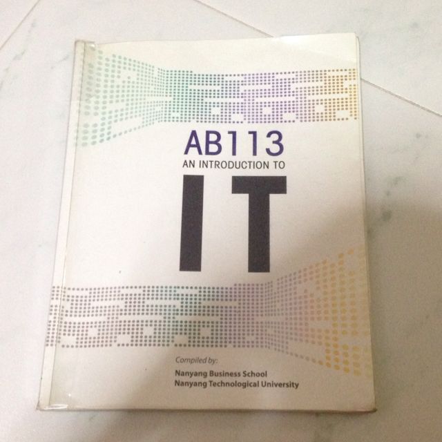 NTU NBS YEAR 1 IT Textbook, Hobbies & Toys, Books & Magazines ...