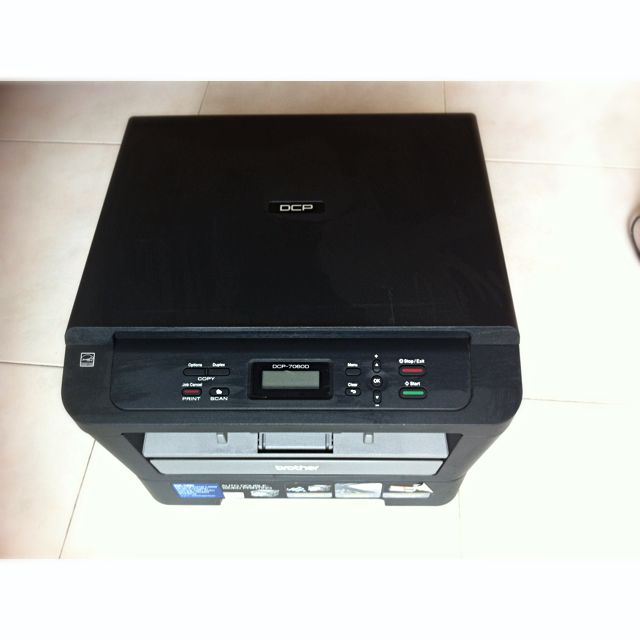 Brother Scanner + Laser Printer (black) DCP-7060D, Everything Else on ...