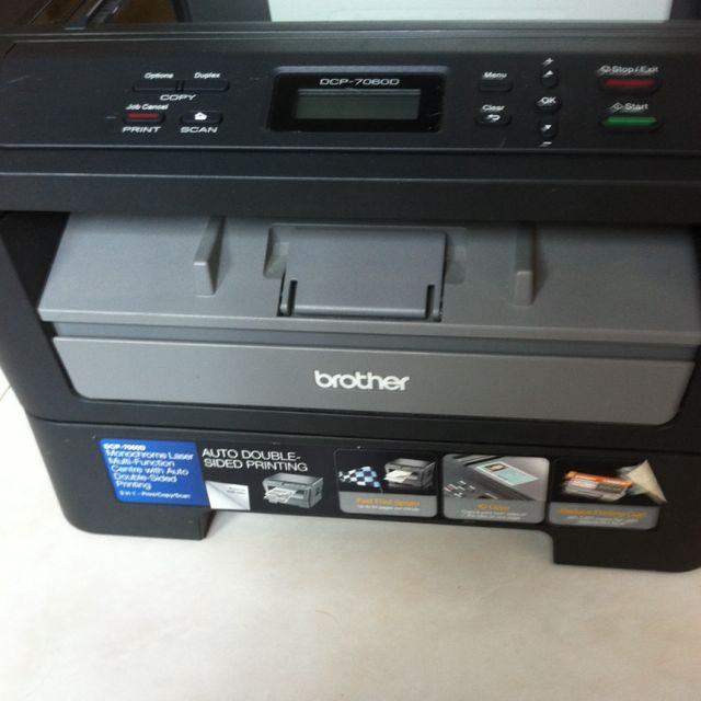 Brother Scanner + Laser Printer (black) DCP-7060D, Everything Else on ...