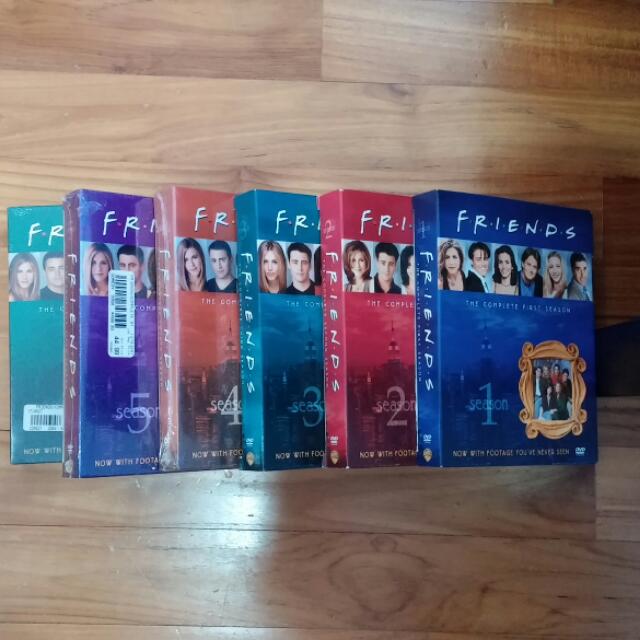 Friends Collector's DVD Set Complete Seasons 1 To 6, Women's Fashion ...