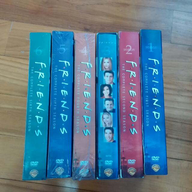Friends Collector's DVD Set Complete Seasons 1 To 6, Women's Fashion ...