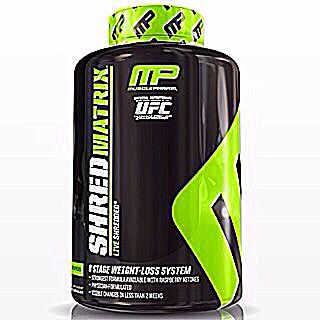 MusclePharm Shred Matrix (120 Tablets), Health & Nutrition, Health ...