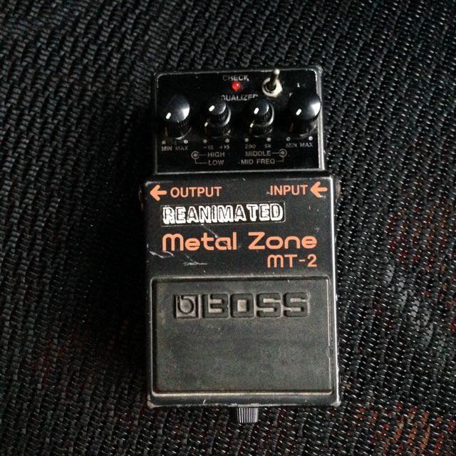 Reanimated Boss MT-2 Metalzone, Hobbies & Toys, Music & Media, Music ...