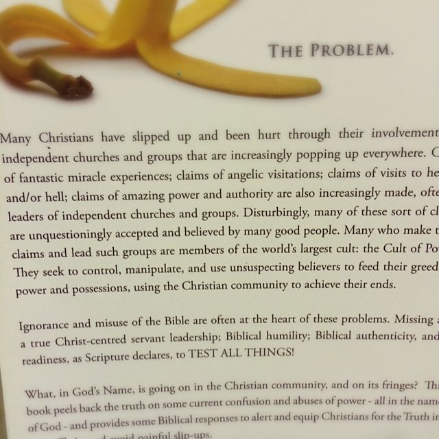 "The Problem Of Extreme Christian Fringe Groups" (Adrian Van Leen ...