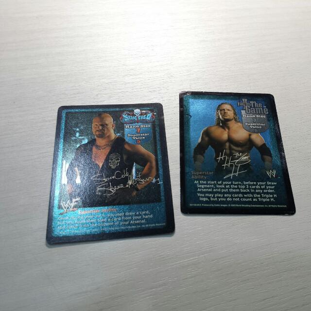 WWE Cards (Rare), Hobbies & Toys, Toys & Games on Carousell