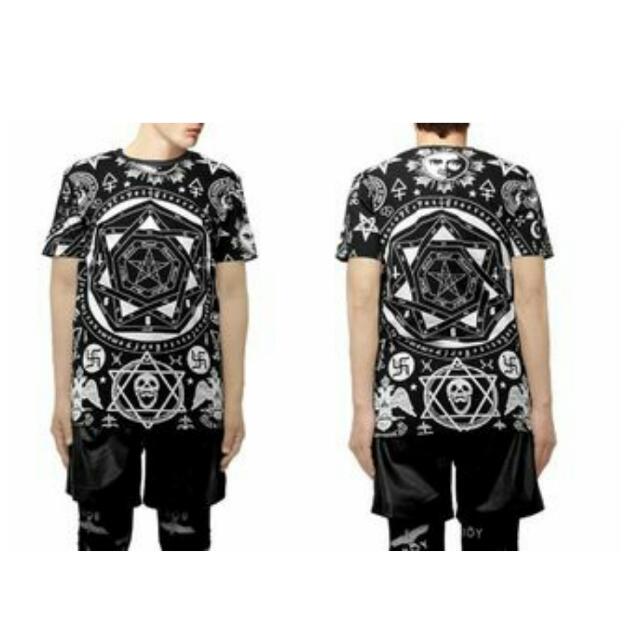Kill star occult tee Black, Men's Fashion, Tops & Sets, Tshirts & Polo ...