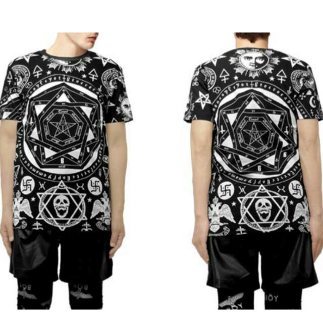 Kill star occult tee Black, Men's Fashion, Tops & Sets, Tshirts & Polo ...