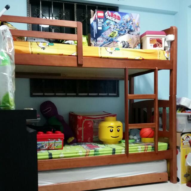 Brand New 3 Level Bed Frame. , Furniture & Home Living, Furniture, Bed ...