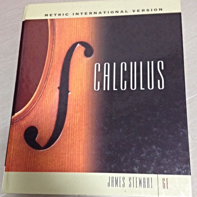Calculus Text Book~James Stewart|6E, Hobbies & Toys, Books & Magazines ...