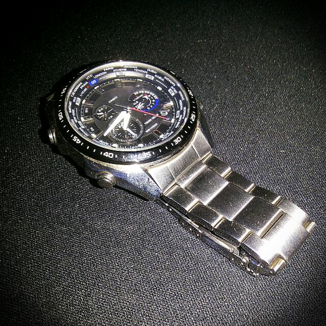 Edifice Casio Tough Solar Watch, Mobile Phones & Gadgets, Wearables ...