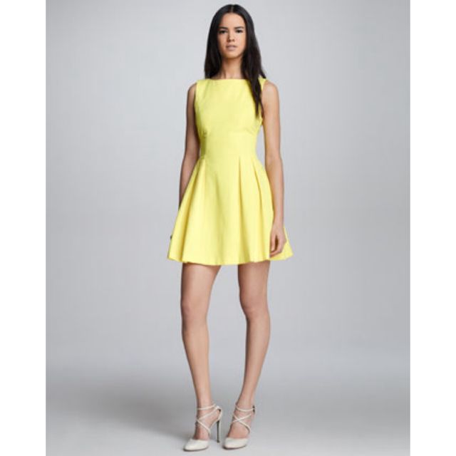 Pastel Yellow dress, Women's Fashion, Dresses & Sets, Dresses on Carousell