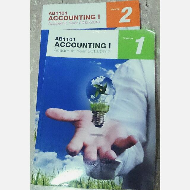 AB1101 Accounting 1 Vol. 1 & 2. McGraw Hill. , Hobbies & Toys, Books ...