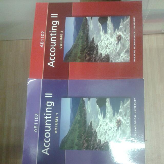 Accounting 2 (volume1&2), Hobbies & Toys, Books & Magazines, Assessment ...