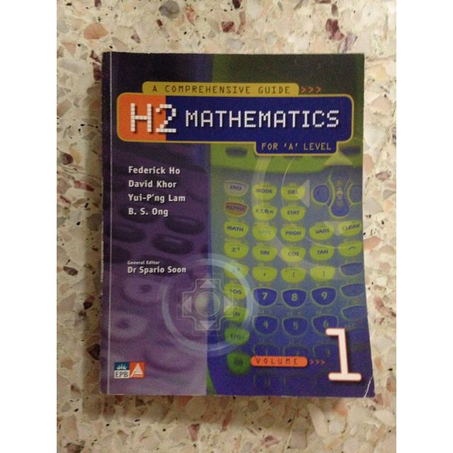 H2 Mathematics Guide, Hobbies & Toys, Books & Magazines, Textbooks on ...