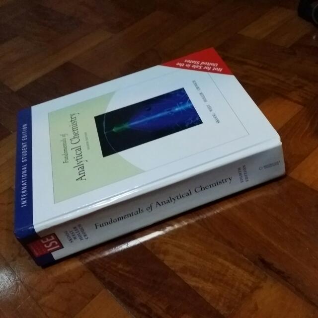 CM2142 Skoog Fundamentals Of Analytical Chemistry 8th Edition, Hobbies & Toys, Books & Magazines ...