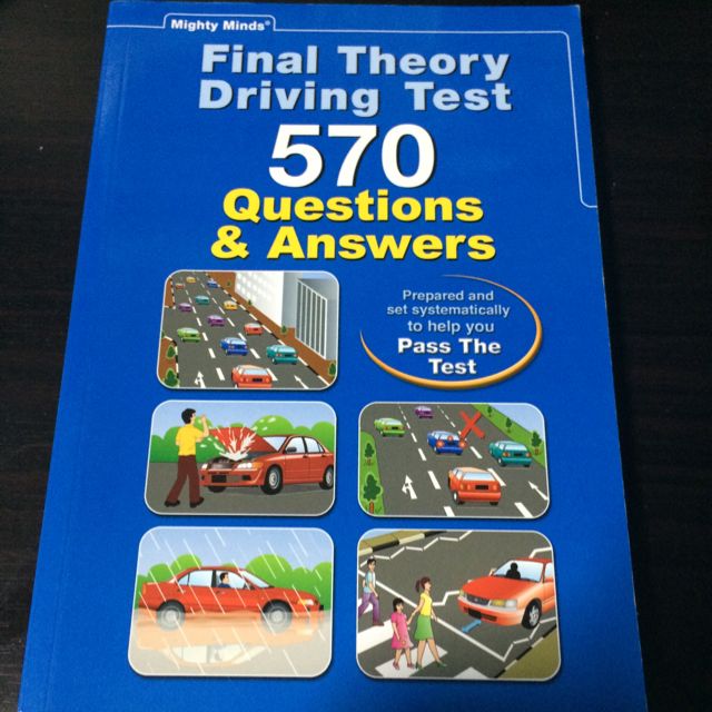 Final Theory Driving Test 570 Questions & Answers, Hobbies & Toys ...
