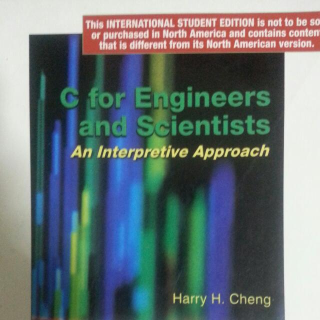 C for engineers and scientists: an interpretive approach, Hobbies ...