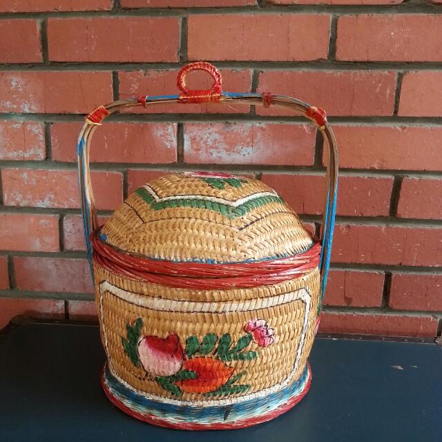 Peranakan Basket, Everything Else on Carousell