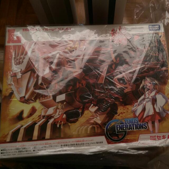 Limited Edition Zoids Liger Red Hiou (Zoids Generations), Hobbies ...