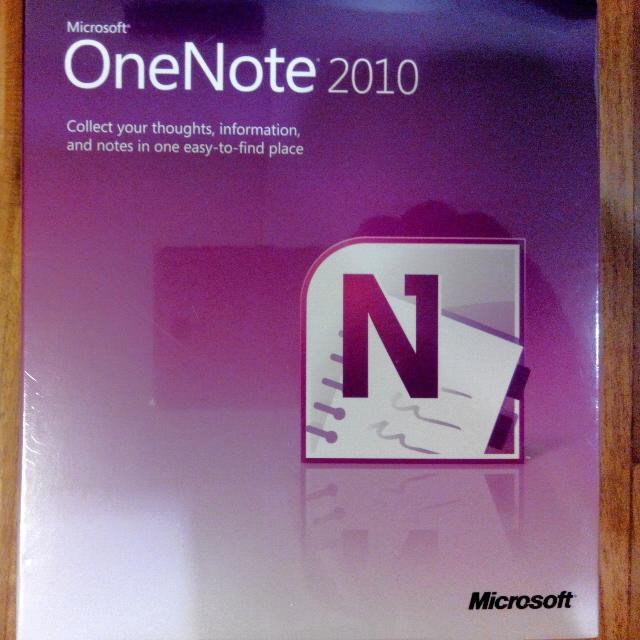 Microsoft OneNote 2010, Computers & Tech, Parts & Accessories ...