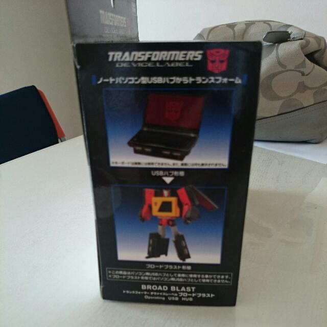 Transformers Device Label (Broadblast), Hobbies & Toys, Toys & Games on ...