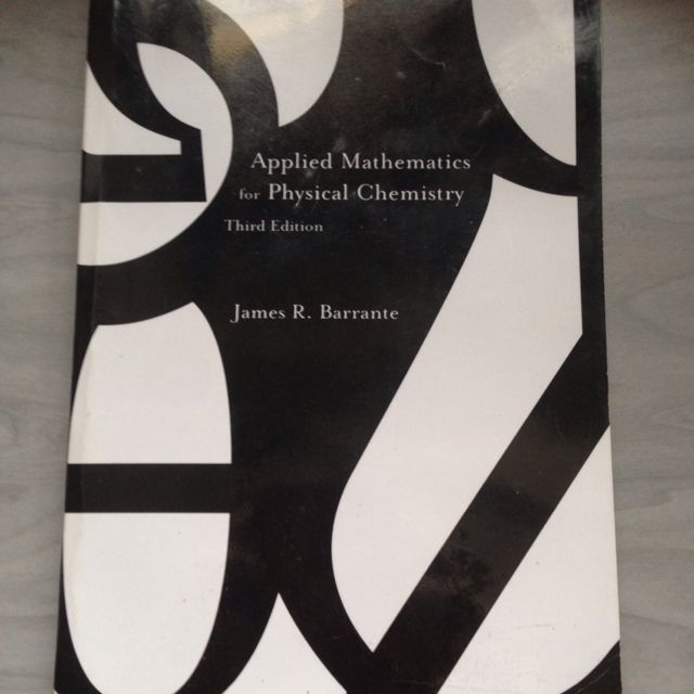 Applied Mathematics For Physical chemistry, Hobbies & Toys, Books ...