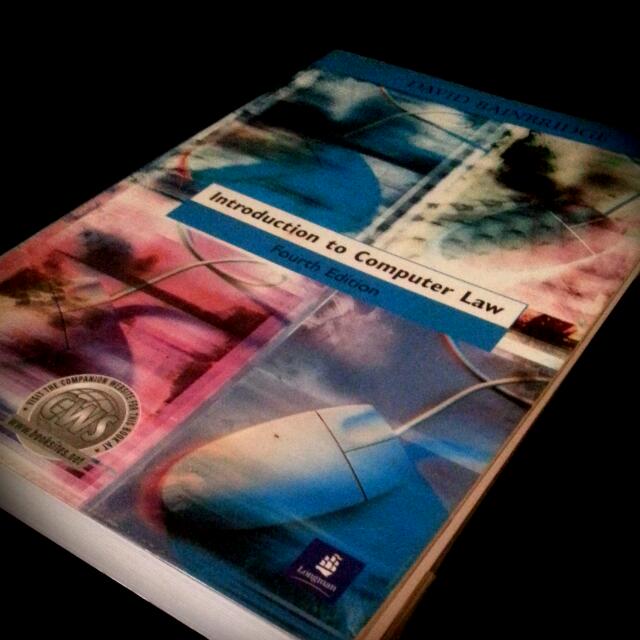 Introduction To Computer Law, Computers & Tech, Office & Business ...
