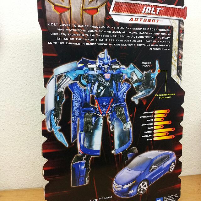 Transformers Revenge of the Fallen ROTF Movie Deluxe Jolt , Hobbies ...