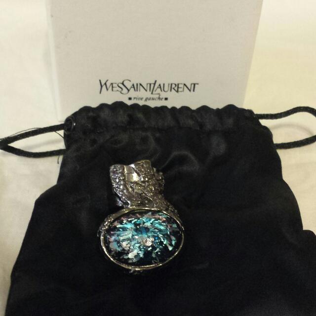 YSL Arty Ring, Luxury, Bags & Wallets on Carousell