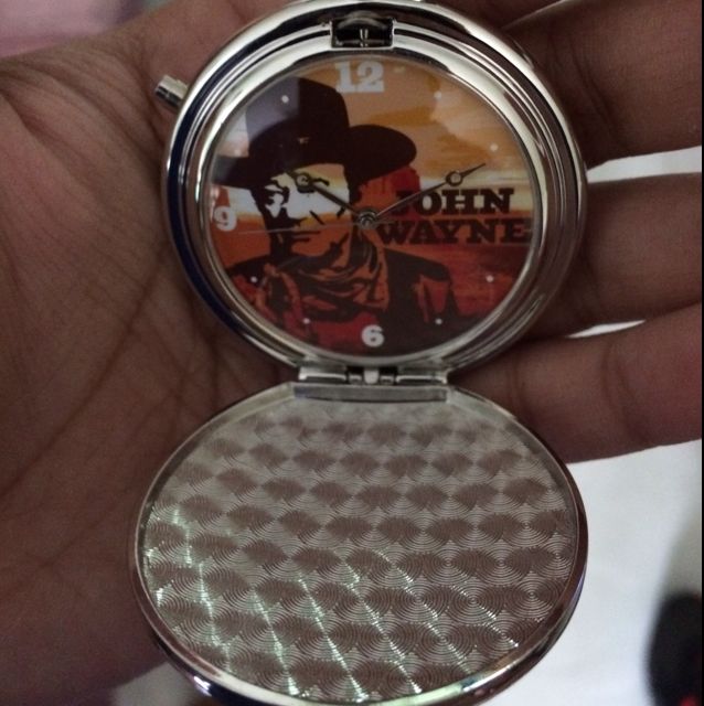 John Wayne Pocket watch, Men's Fashion, Watches on Carousell