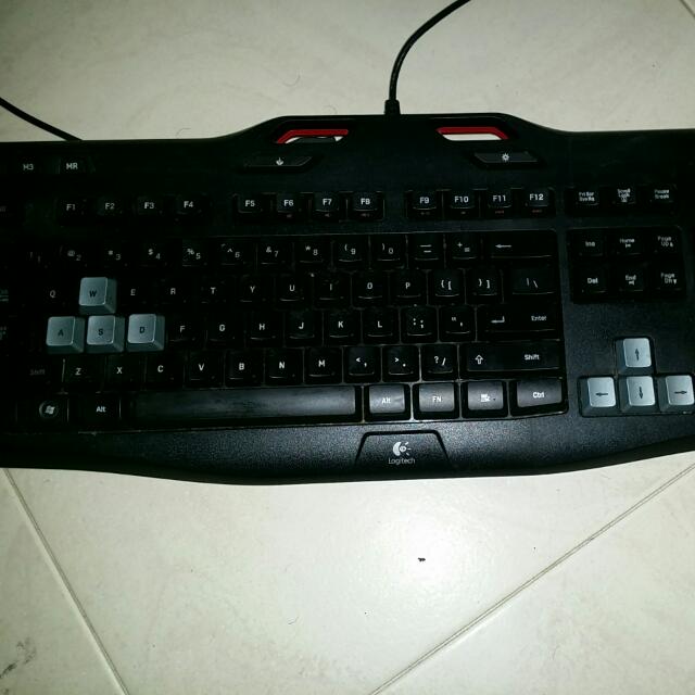 Logitech G105 Gaming Keyboard, Computers & Tech, Parts & Accessories ...