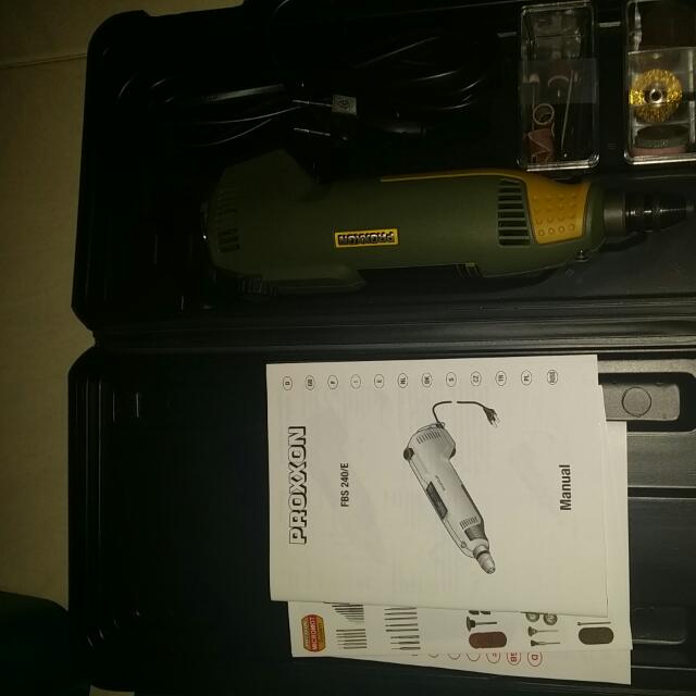 PROXXON FBS 240/E Drill / Screwdriver, Furniture & Home Living, Home ...