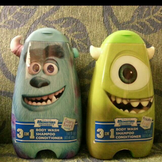 BN Mike Wazowski 3in1 Body Wash Shampoo & Conditioner From Monsters ...