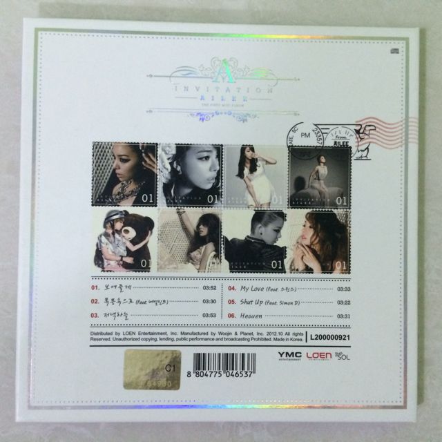 INS: Ailee Invitation, Hobbies & Toys, Memorabilia & Collectibles, Fan ...