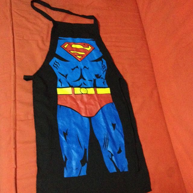 Superman Inspired Apron, Hobbies & Toys, Stationery & Craft, Art ...