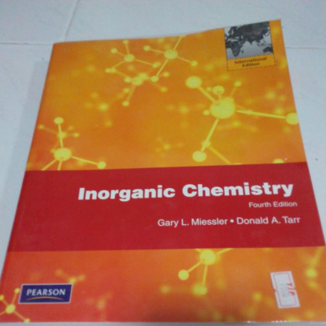 Inorganic Chemistry By Gary L. Miessler & Donald A. Tarr, Hobbies ...