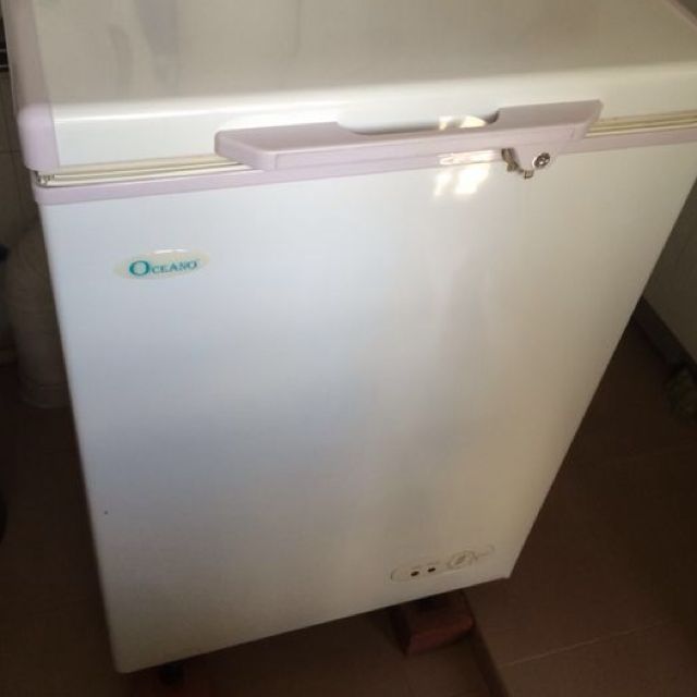Preloved Oceano Chest Freezer OCF-1080 C, TV & Home Appliances, Kitchen ...