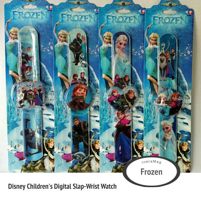 FROZEN Children's Digital Slap-Wrist Watch , Babies & Kids, Babies ...