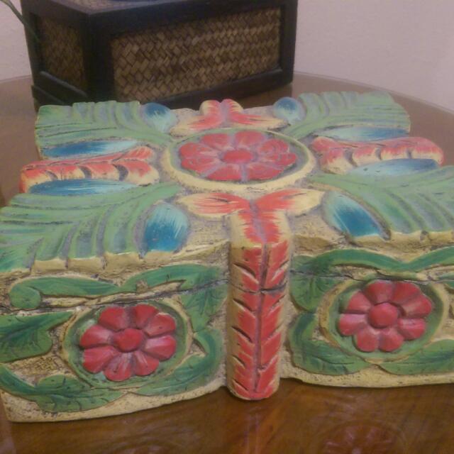 Bali Style Wooden Jewellery Box, Furniture & Home Living, Home ...