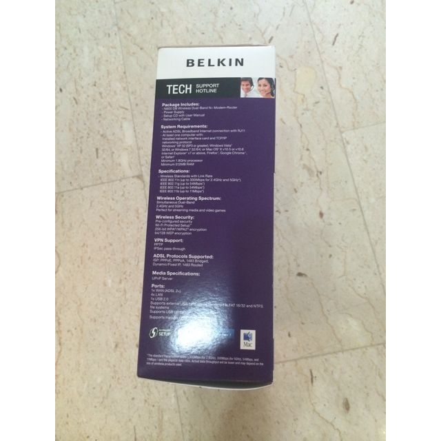 Belkin Wireless Dual Band N+ Modem Router, Computers & Tech, Parts ...