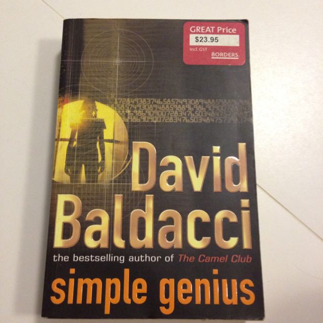 David Baldacci - Simple Genius, Hobbies & Toys, Books & Magazines ...