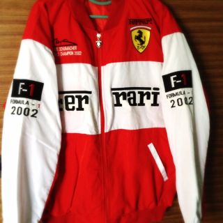 Michael Schumacher F1 Ferrari Jacket 2002, Men's Fashion, Coats ...