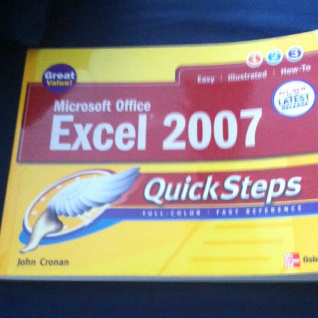 MS Office Excel 2007 Guide 10, Everything Else on Carousell