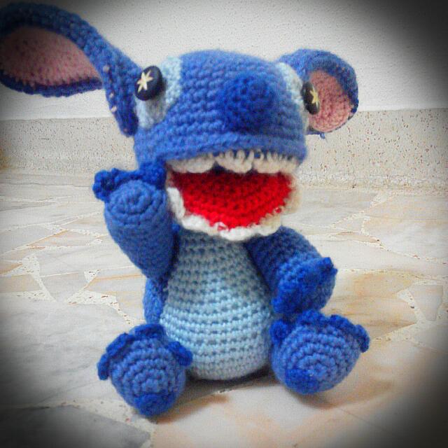 Stitch Amigurumi, Hobbies & Toys, Stationery & Craft, Handmade Craft on ...