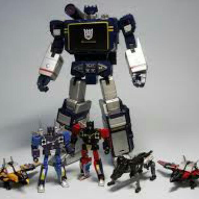Transformers Masterpiece MP-02 Soundwave TRU Exclusive With Laserbeak ...
