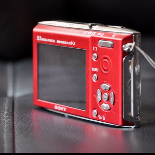 Sony Cybershot DSC-T5 5.1 Mega Pixels MPEG Movie VX Digital Camera with ...