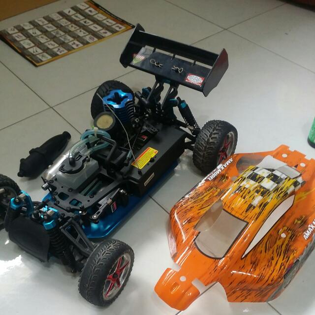1/10 NITRO RC SET, Hobbies & Toys, Toys & Games on Carousell